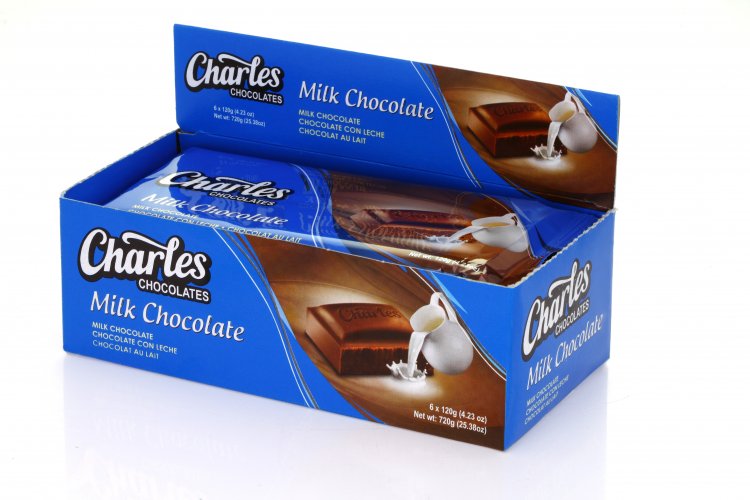 Charles Milk Chocolate 6x120g (4.23oz)